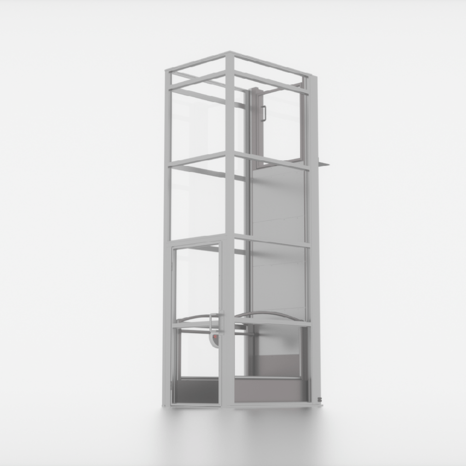 Clarity Enclosed Platform Lift | Ascension Wheelchair Lifts